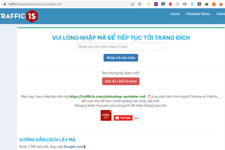Hướng dẫn rút gọn link kiếm tiền với link1s (Web1s) -350$/k view | Hukata
